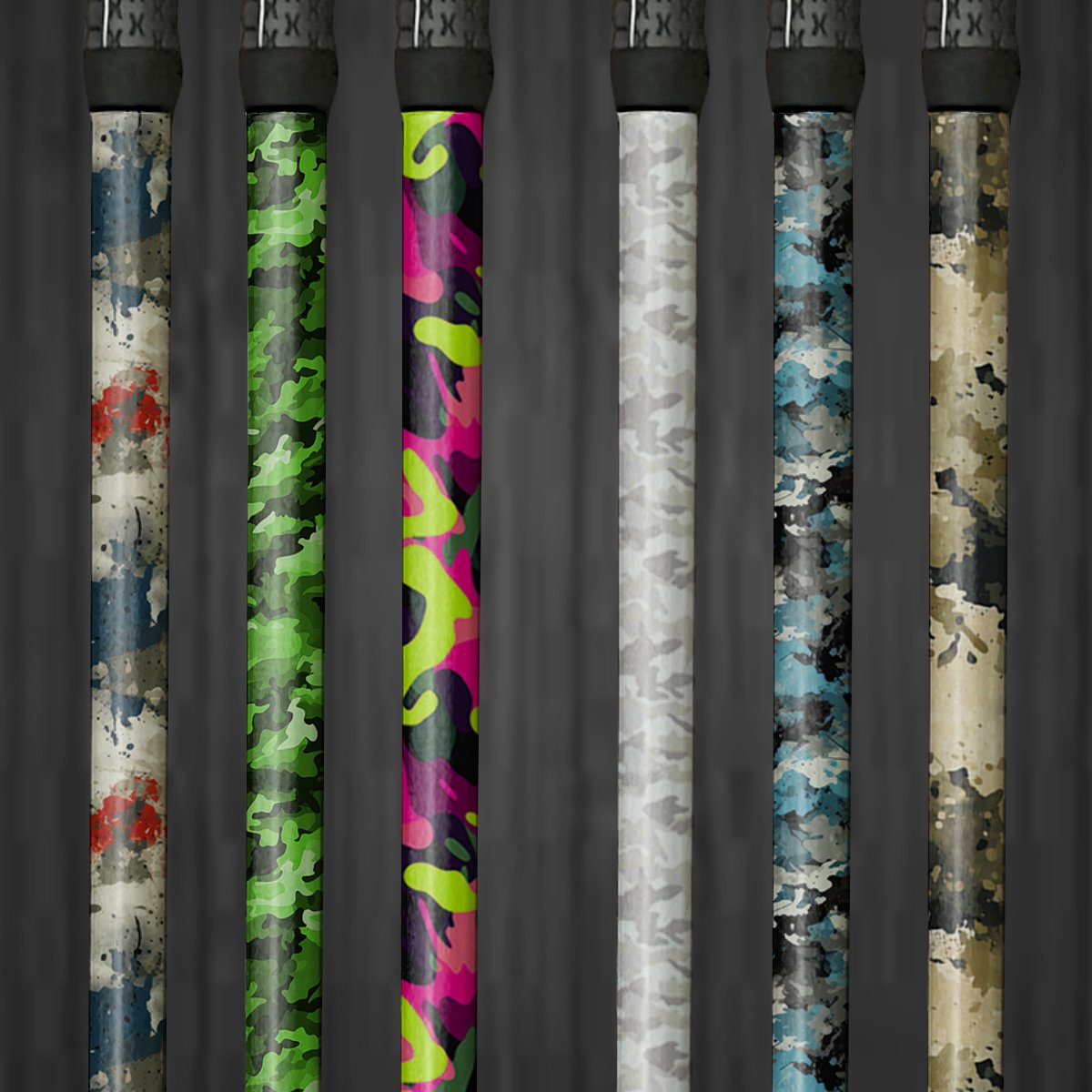 The World's First Custom Vinyl Golf Shaft Wraps | Dare to Play Bold ...