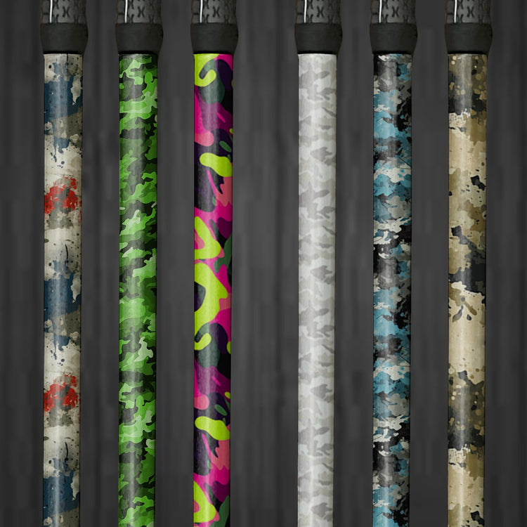 The World's First Custom Vinyl Golf Shaft Wraps | Dare to Play Bold ...