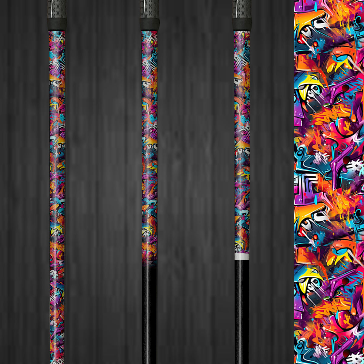 Bright n' Bold | Set of 3 | Vinyl Golf Shaft Wraps – Shady Shafts, LLC